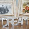 Recycled Metal Dream Sign | Paper High