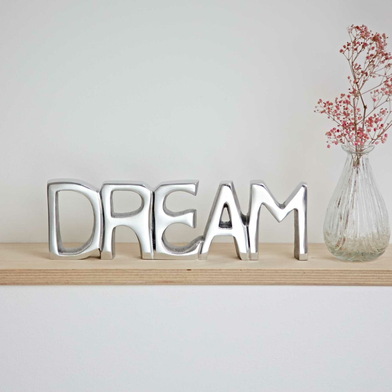 Recycled Metal Dream Sign | Paper High
