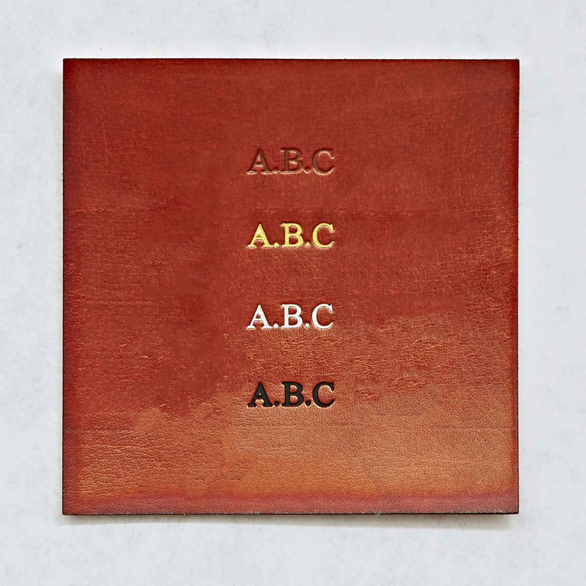 Personalised Mini Leather Pocket Notebook | Paper High