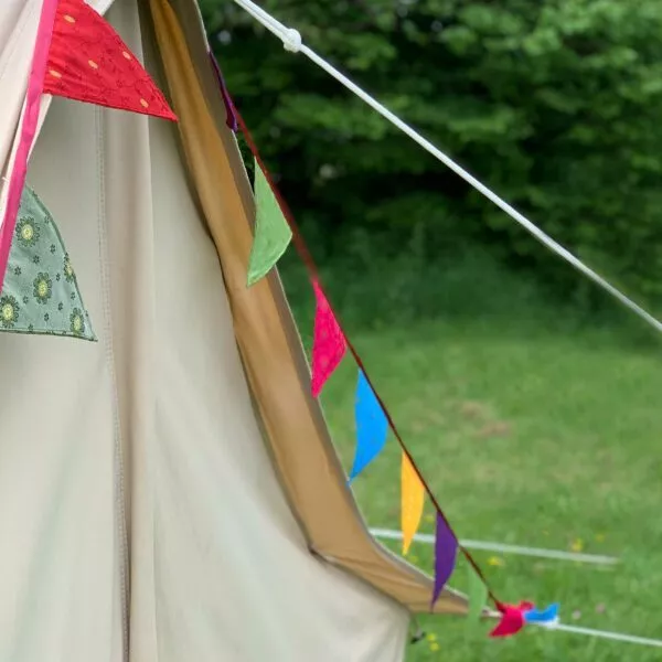 Recycled Sari Bunting | Paper High