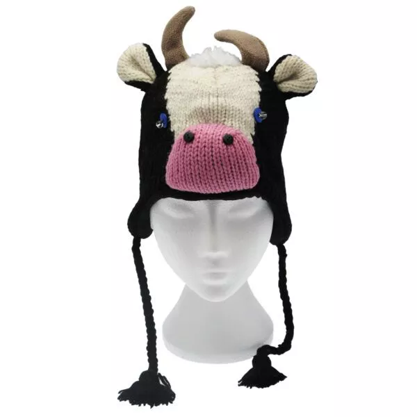 Cow Woollen Animal Hat | Paper High