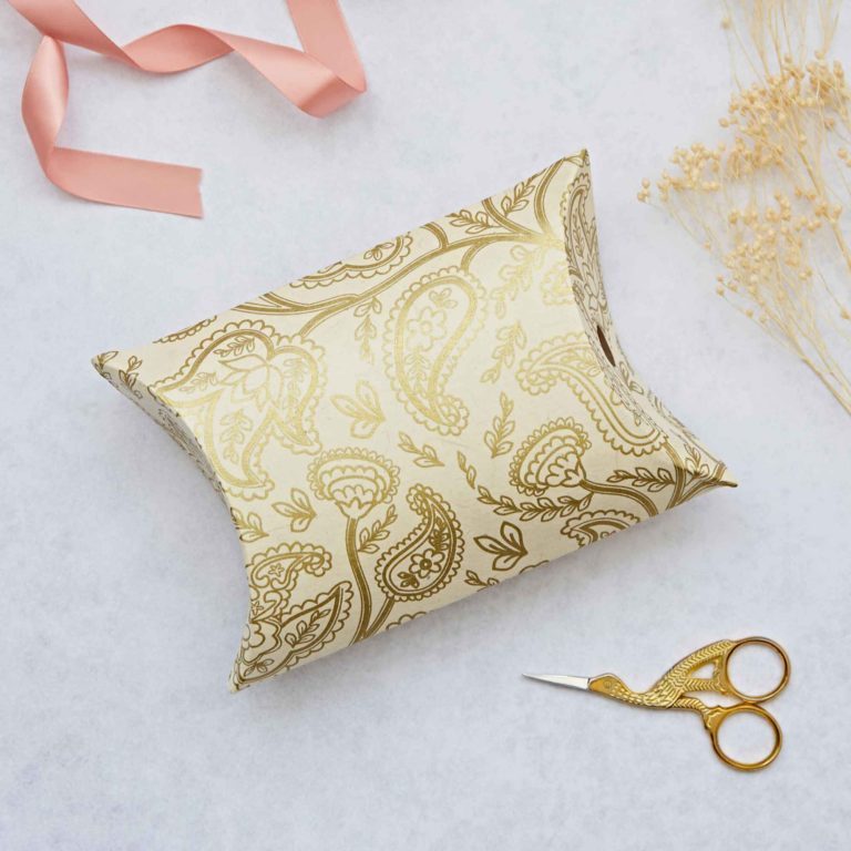 Paisley Pillow Boxes | Paper High