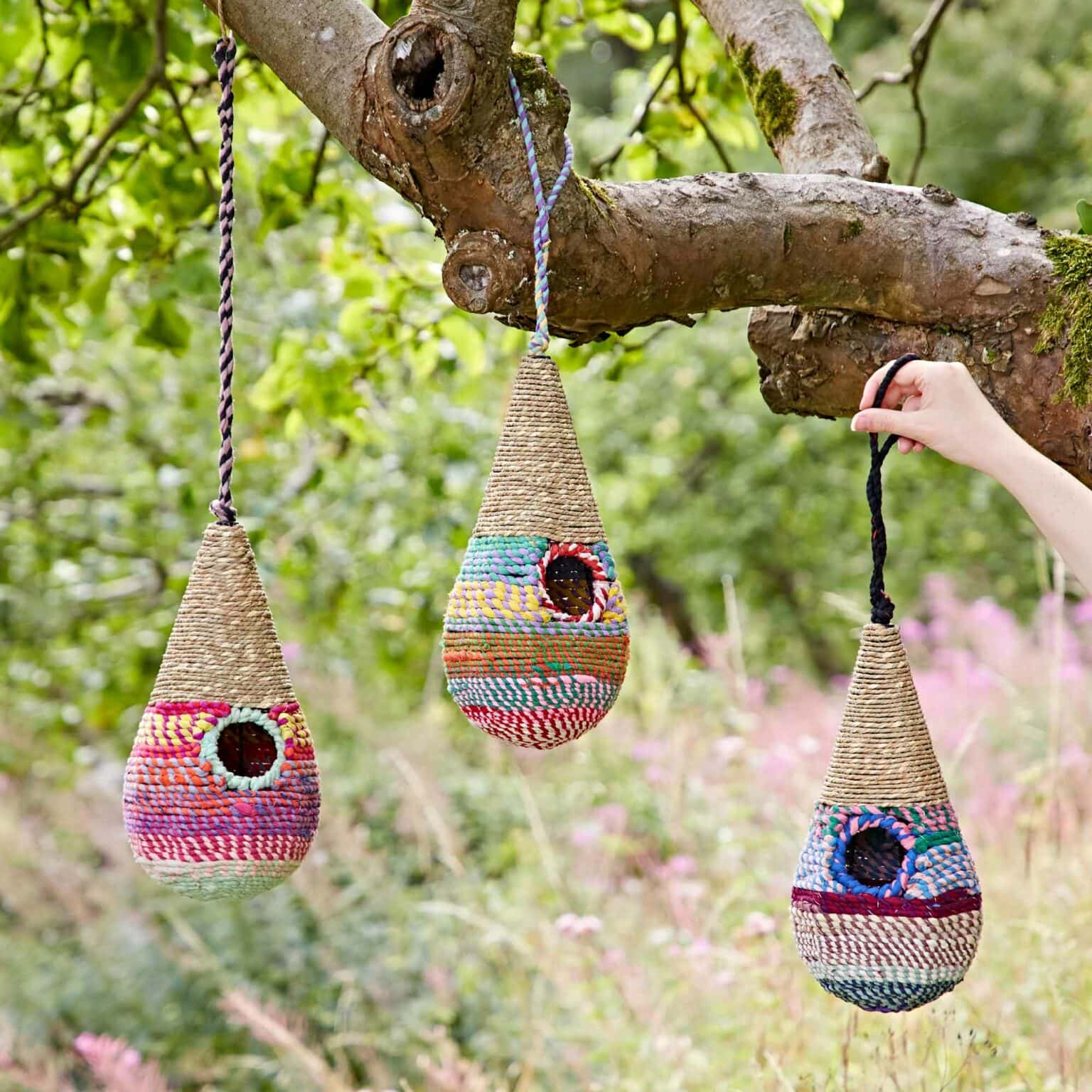 Teardrop Recycled Cotton Birdhouse | Paper High