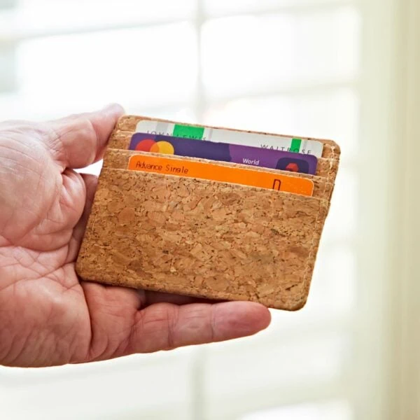 Natural Cork Credit Card Holder | Paper High
